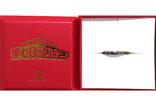 Hawks Message Ring Silver (Black Coating) No. 10 "MY HERO ACADEMIA x U ...