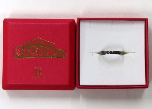 Hawks Message Ring Silver (Black Coating) No. 13 "MY HERO ACADEMIA x U ...