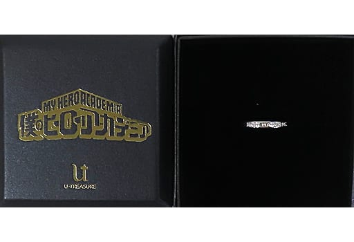 Endeavor Message Ring (JUST WATCH ME.) Silver No. 11 "MY HERO ACADEMIA ...