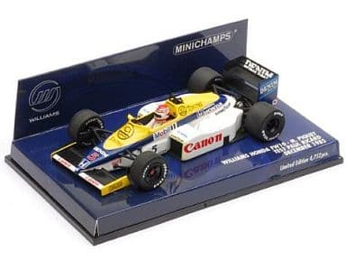 1/43 Williams Honda FW10 Pole Ricard Test 1985 N. Piquet [400850105 ...