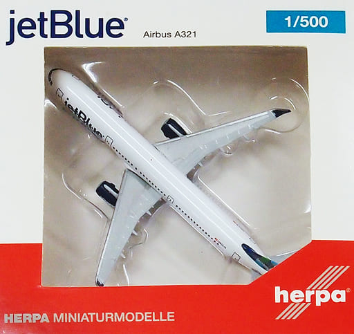 Minicar 1/500 A321 JetBlue Airways mint colors [527811] | Toy Hobby ...