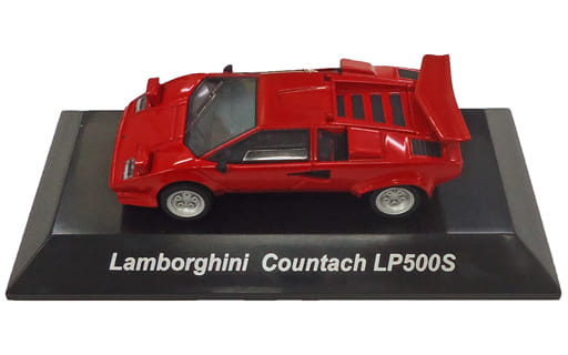 Minicar 1/64 Lamborghini Countach LP500S LIGHT OPEN Ver. (Red) 「 Super ...