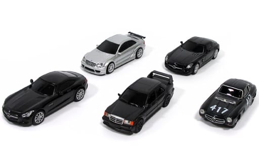 5-Type Set 1/64 "Mercedes-Benz Premium Collection." 2016 UCC BLACK ...