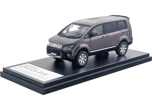 1/43 MITSUBISHI DELI CAD : 5 (Iger Gray Metallic x Diamond Black Mica ...