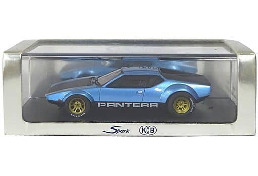 1/43 De Tomaso Pantera GT4 1972 (Black x Blue) [KBS021] | Toy Hobby ...