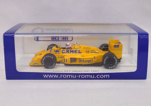 1/43 Lotus 99T Japan GP 1987 CAMEL #11 (Yellow) Model Garage Rom ...