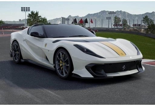 Minicar 1/43 Ferrari 812 Competizione A Avus White Yellow Brakes ...