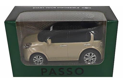 Minicar Toyota Passo "MODA" (Beige x Black) Pull Back Car | Toy Hobby ...
