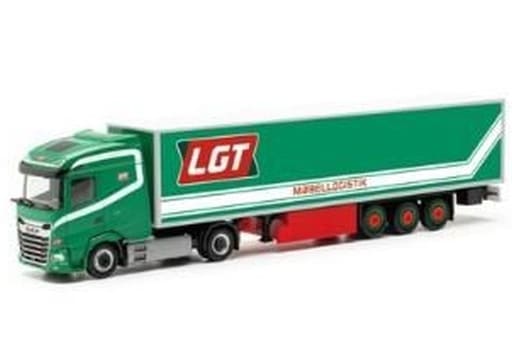 1/87 DAF XG Box Semi-trailer "LGT Logistics AS" [HE317245] | Toy Hobby ...