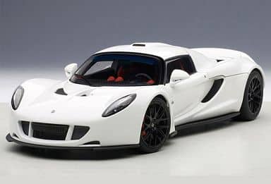 Minicar 1/18 Hennessy Venom GT Spider (White) 「 Signature Series ...