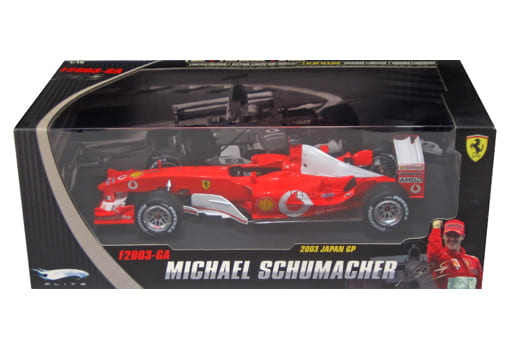 Minicar 1/18 Ferrari F2003-GA 2003 JAPAN GP vodafone #1 (red x white ...