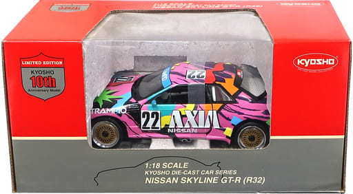 Minicar 1/18 NISSAN SKYLINE AXIA TRAMPIO GT-R R32 #22 (Pink x Purple x ...