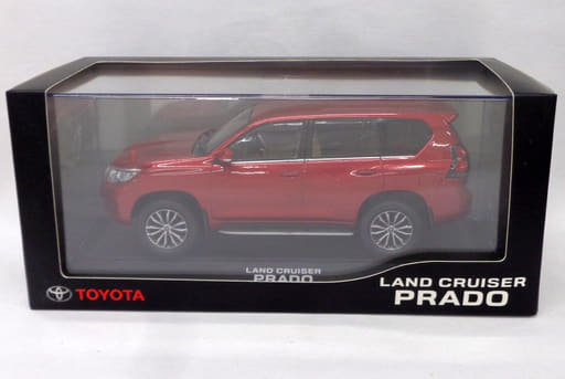 1/30 Toyota Land Cruiser Prado (Red Mica Metallic) Color Sample Display ...