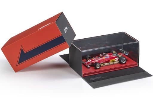 Minicar 1/18 Ferrari 126 C2 1982 Belgian Zolder GP FIAT #27 (Red) "Bill ...