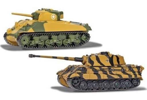 Sherman vs. King Tiger 2 Unit Set "World of Tanks" [CGWT91302] | Toy ...