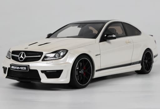 Minicar 1/18 Mercedes-Benz C63 AMG (W204) Edition 507 2014 (White ...