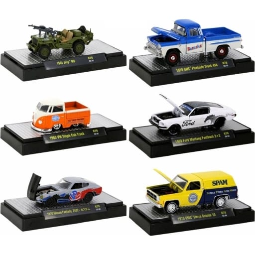 Minicar 1/64 M2 Detroit-Muscle / M2 Auto-Trucks / M2VW / M2 Auto-Japan ...