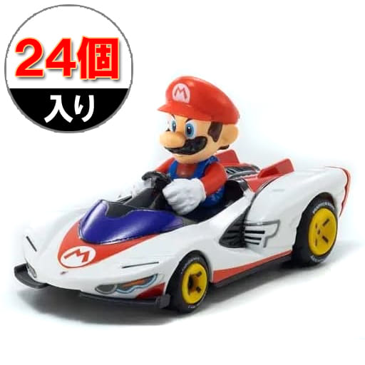 [24 Pieces] P Wing Mario (White x Red x Blue) "Mario Kart Pull Back ...