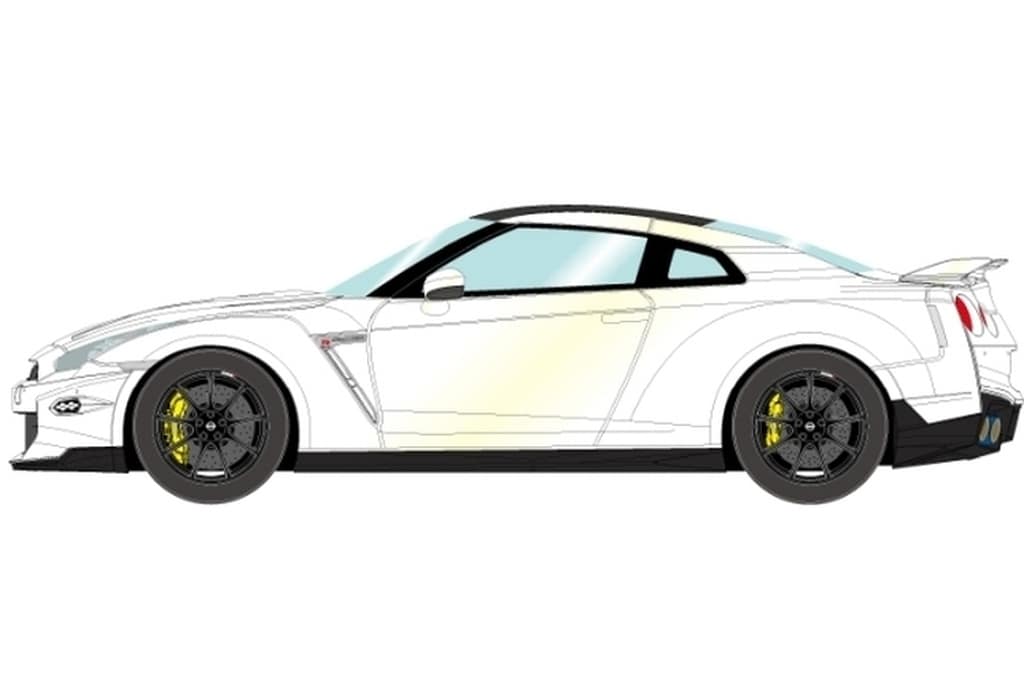 1/18 NISSAN GT-R Track edition engineered by NISMO T-spec 202 (brilliant white pearl) [EML084C ...