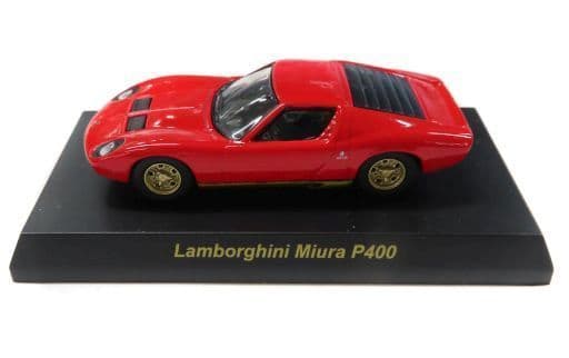 1/64 MIURA P400 (Red) "Lambo Lugini Mini Car Collection 2" | Toy Hobby ...
