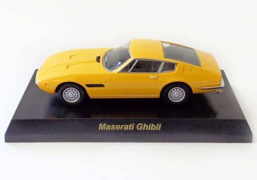 Minicar 1/64 Maserati Ghibli (yellow) 「 Maserati mini car collection ...