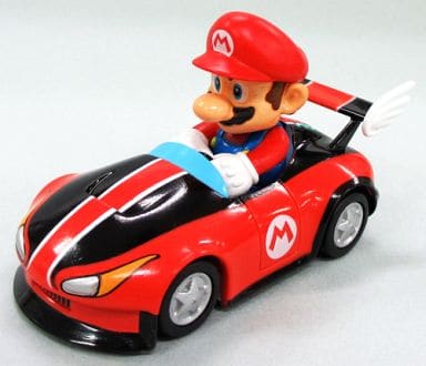 Mario MARIO KART Wii Pull Back Car Wild Star & Fire Hot Rod | Toy Hobby ...