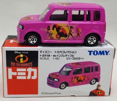 Minicar 1/60 Toyota bB The Incredibles (Purple) "Disney Tomica ...