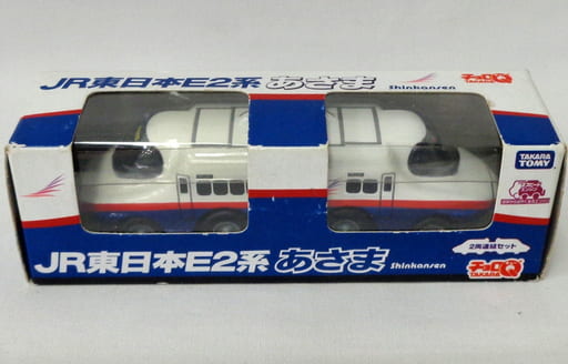 CHORO Q JR East E2 Asama (White x Blue x Red) 2-car set | Toy Hobby ...