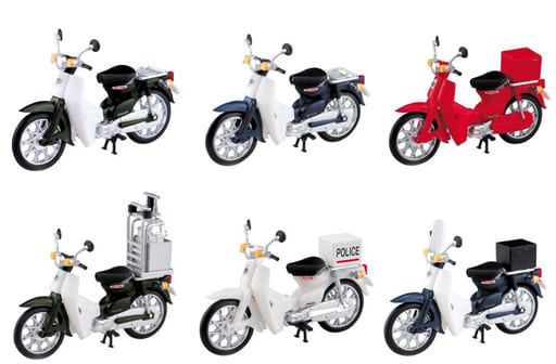 Minicar Set of 6 Kinds 「 1/32 Super Cub Collection 」 | Toy Hobby ...