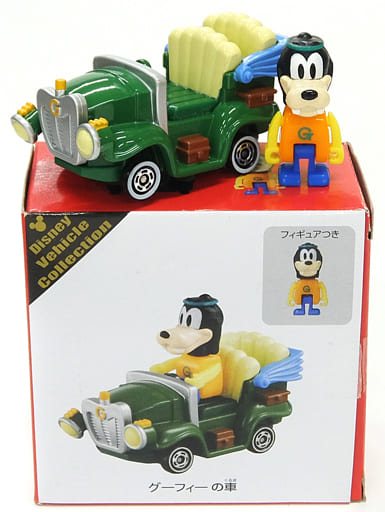 "Tomica Disney Vehicle Collection" with Goofy's car figure (green ...