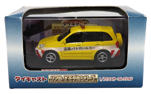 Minicar 1/72 TOYOTA RAV4 Road Patrol Car (Yellow) "Diecast REAL-X Model ...