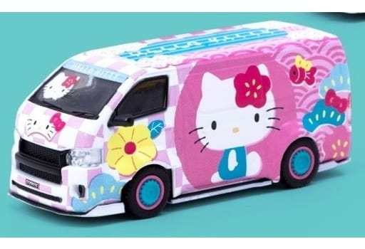 1/64 Toyota Hiace Widebody Hello Kitty Capsule Summer festival [T64-038 ...