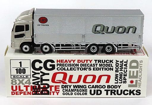 1/100 UD Trucks Quon Large Truck (Champagne Gold x Silver) | Toy Hobby | Suruga-ya.com