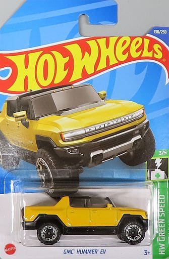 Minicar 1/64 GMC HUMMER EV (Yellow x Black) "Hot Wheels HW GREEN SPEED ...