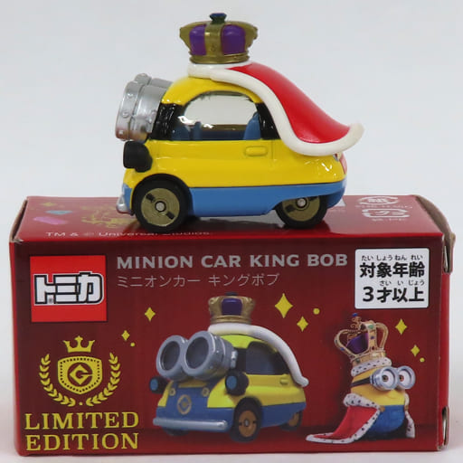 Minicar Minion Car King Bob (Yellow x Red x Blue) "Tomica / Minion's ...
