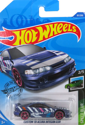 1/64 CUSTOM' 01 ACURA INTEGRA GSR (Purple x White) "Hot Wheels SPEED ...