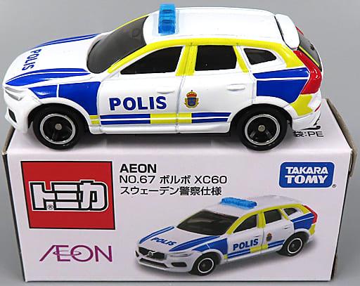 Minicar 1/64 Volvo XC60 Swedish Police Specification POLIS (White x ...