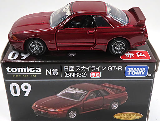Minicar 09 1/62 Nissan Skyline GT-R BNR32 (Red) "Tomica KUJI" N Prize ...