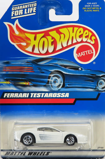 1/64 FERRARI TESTAROSSA (White) "Hot Wheels" [27103] | Toy Hobby ...