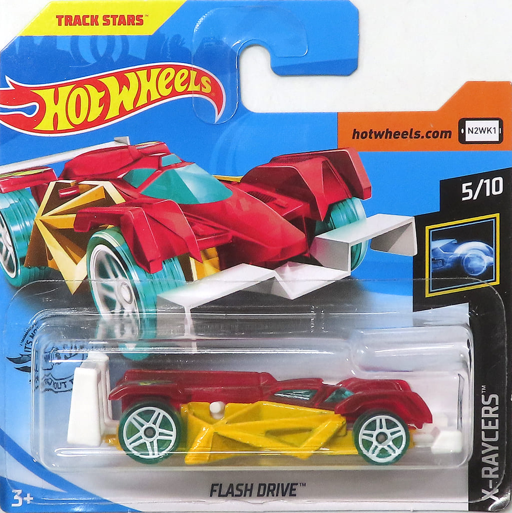 1/64 FLASH DRIVE (Red x Yellow) "Hot Wheels X-RAYCERS" [FYF36] | Toy ...