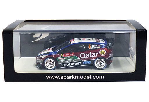 Minicar [Box damage] 1/43 Ford Fiesta RS WRC 6 th Rally de Monte Carlo ...