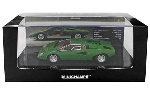 [Box Broken] 1/43 Lamborghini Countach LP400 1970 (Green) [436103100 ...