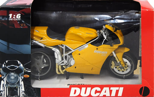 Minicar [Damaged] 1/6 DUCATI 998 (yellow) [48973B] | Toy Hobby | Suruga ...