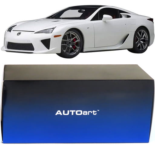 [Box broken] 1/18 Lexus LFA (White White x Carbon Black) [78851] | Toy ...