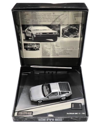 [Box broken] 1/43 DeLorean DMC 12 1981-82 (Silver) [436140020] | Toy ...