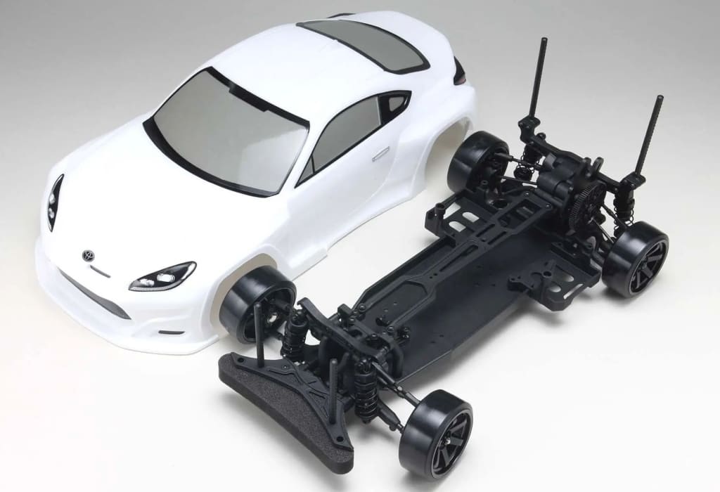 1/10 Drift Package 2 wd Body Paint / Pre-Cut GR86 (White) Kit [DP-GR86W ...