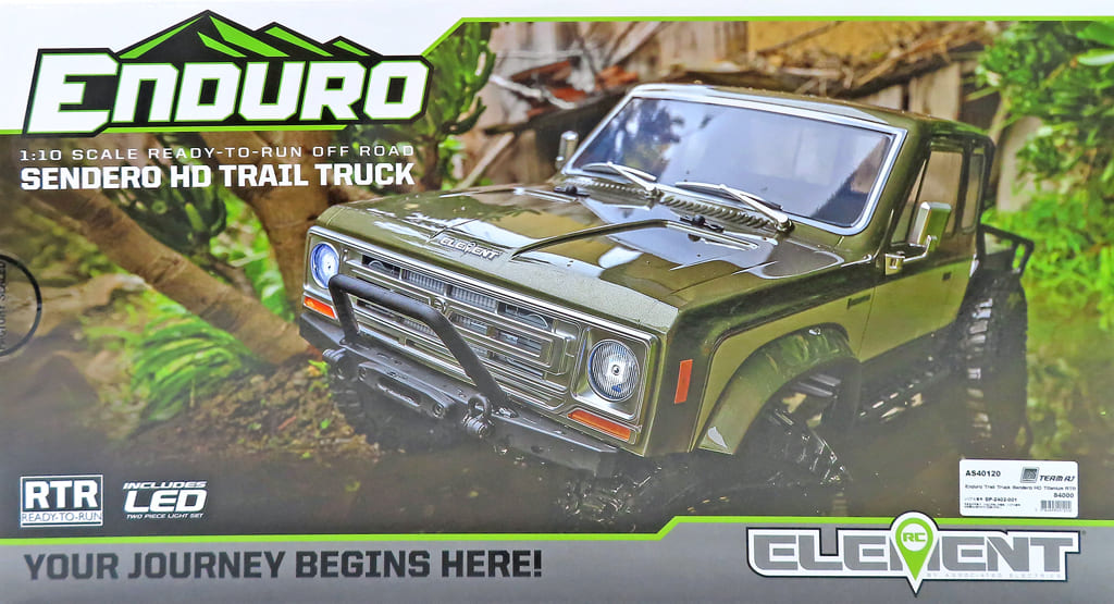 1/10 Enduro Trail Truck Sendero HD Titanium RTR [AS40120] | Toy Hobby ...