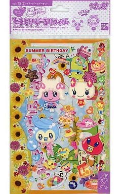 Sticker (Character Vector) Summer Birthday Set Tamomori Refill Vol. 13 ...