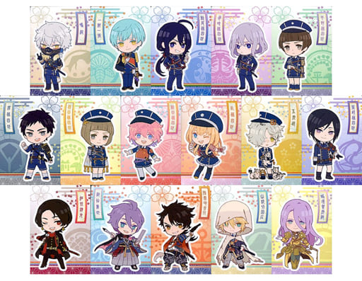 Sticker (Character Vector) All 16 Types of Normal Set with Deformed ...