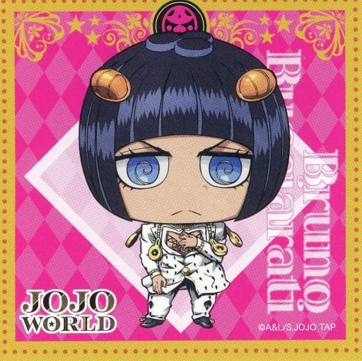 Sticker sticker Bruno Bucciarati 「 JOJO'S BIZARRE ADVENTURE JOJO WORLD ...